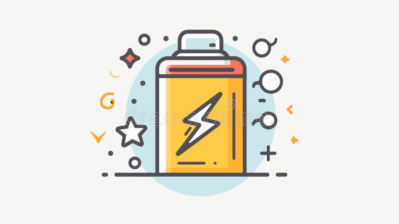 Energy Storage Icon for Sustainable Power Solutions in Grids and ...