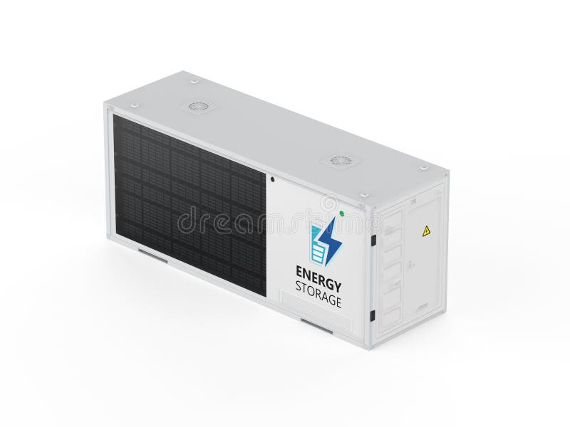 Energy Storage System or Battery Container Unit with Hydrogen Power ...