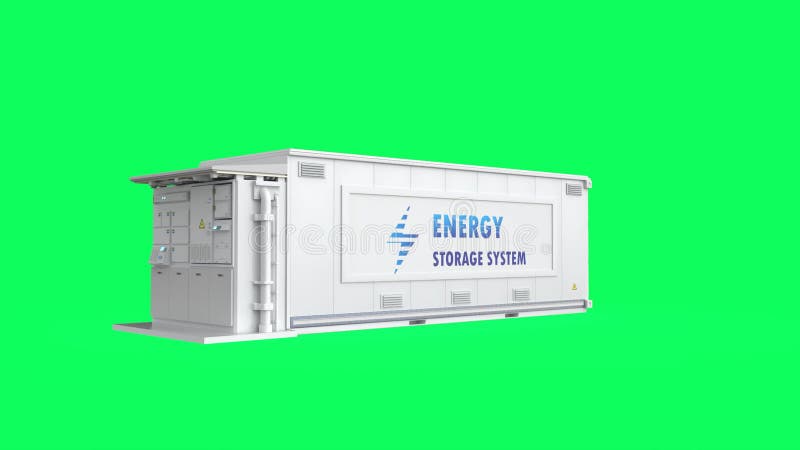 Energy Storage System or Battery Container Unit with Smart Industrial ...