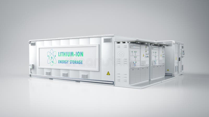 Energy Storage System or Battery Container Unit with Lithium-ion Power ...