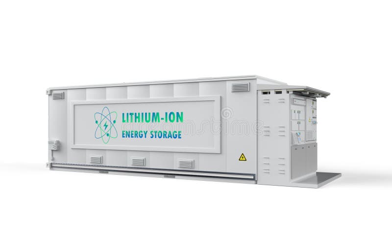 Energy Storage System or Battery Container Unit with Lithium-ion Power ...