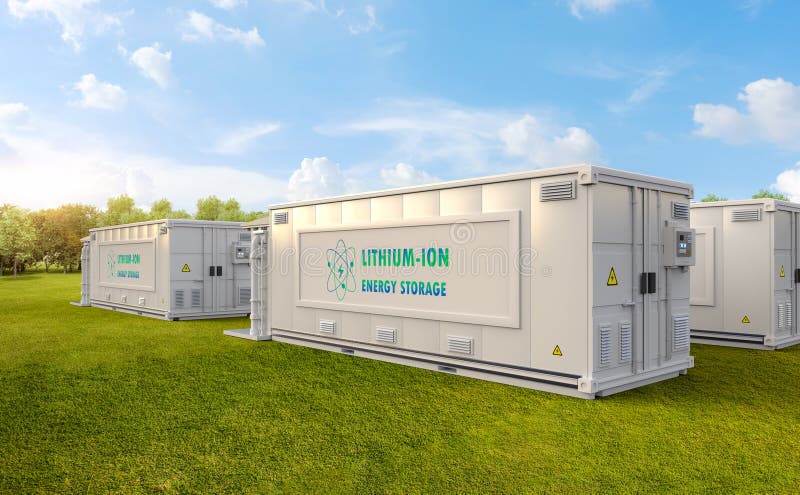 Energy Storage System or Battery Container Unit with Lithium-ion Power ...