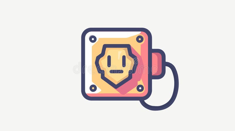 Energy and Technology Outlet Icon for Creative Designs Stock Vector ...