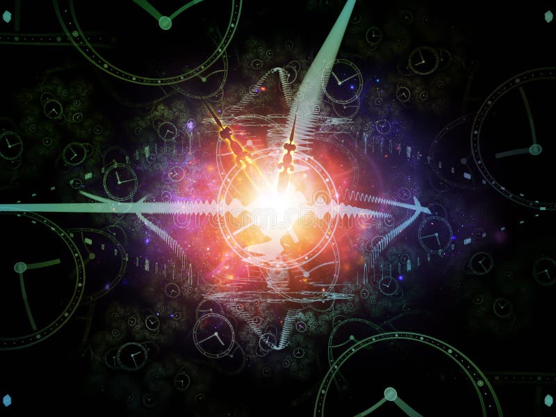 Energy of Temporal Realm stock illustration. Illustration of abstract ...