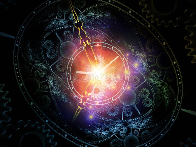 Energy of Temporal Realm stock illustration. Illustration of space ...