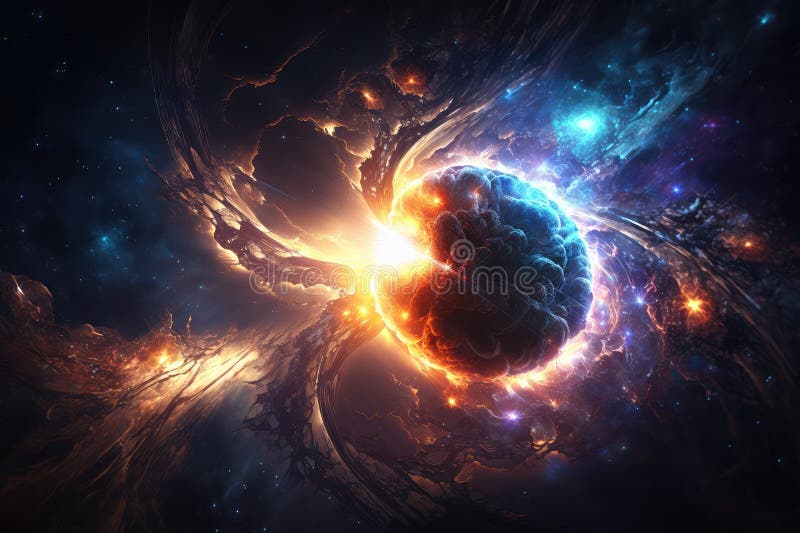 Energy of the Universe in a Chaotic State, with Flashes of Light and ...