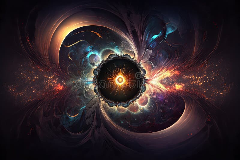 A Star, Exploding into a Supernova, with Its Light and Energy Streaking ...