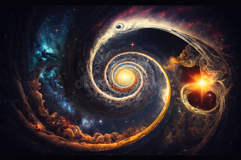 Energy of the Universe in Motion, with Stars and Galaxies Drifting ...