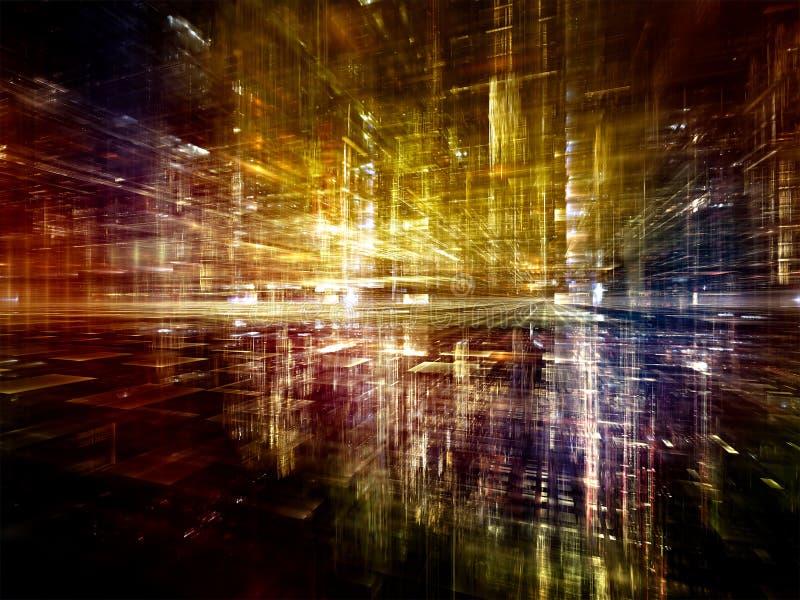 Energy of Virtual Space stock photo. Image of development - 26658098