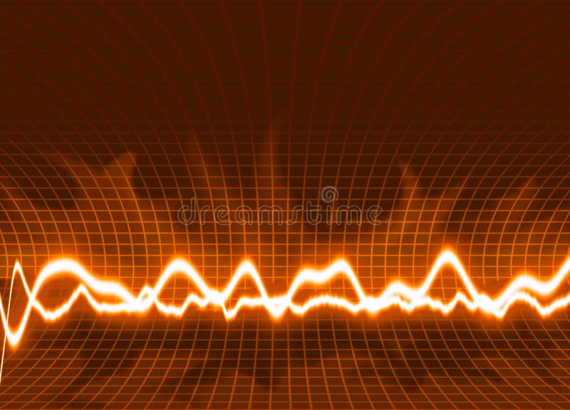 Energy waves Background stock illustration. Illustration of graphics ...