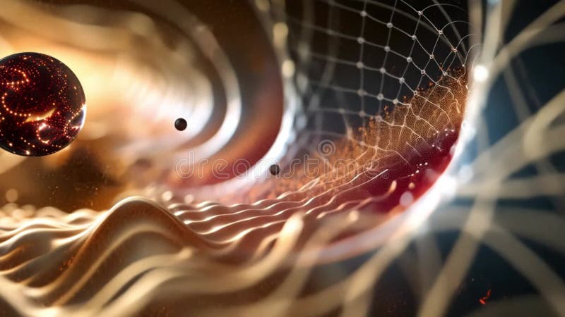 Energy Waves of a Subtle Realm Stock Footage - Video of light, universe ...