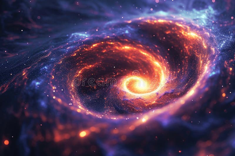 Energy Whirlpool stock illustration. Illustration of vortex - 303948913