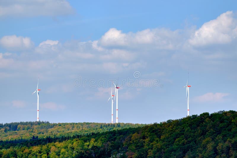Energy windmill in Germany stock photo. Image of alternative - 133773786