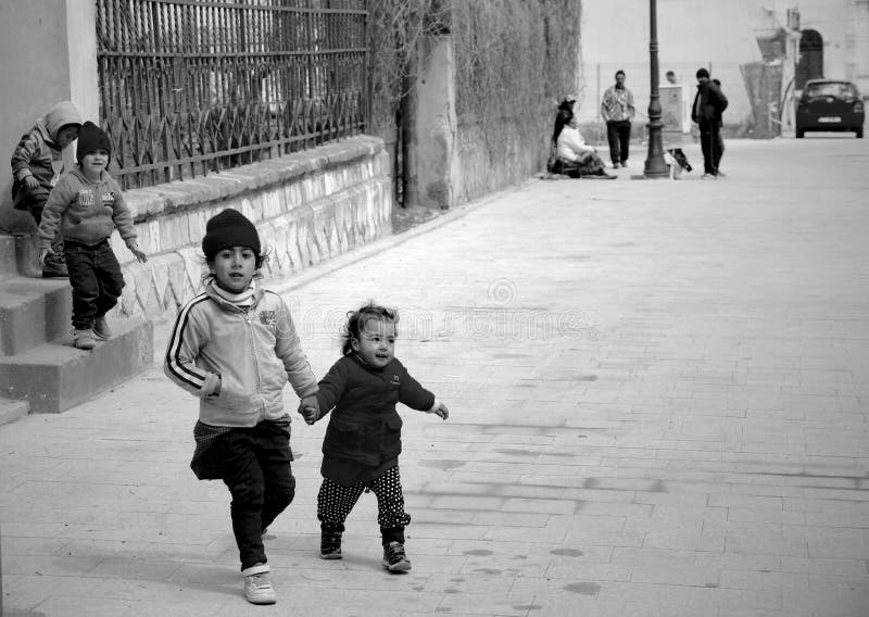Enfants gitans image éditorial. Image du historiquement - 52368310