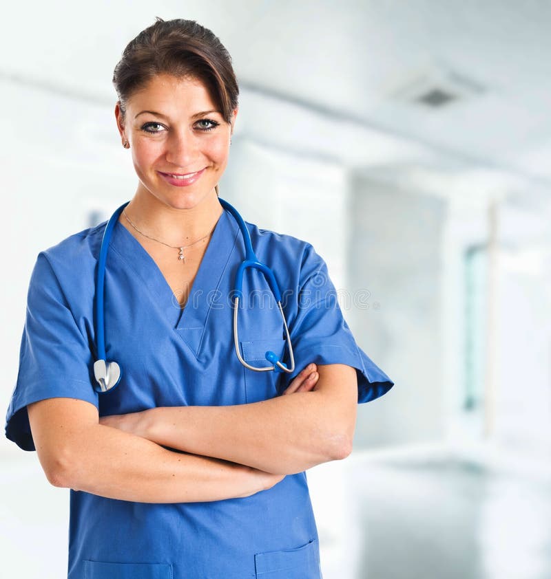 Enfermeira foto de stock. Imagem de cuidado, uniforme - 23520426