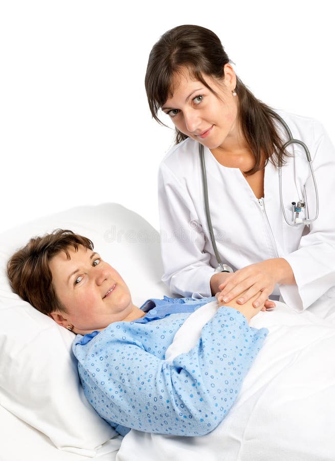 Enfermera y paciente imagen de archivo. Imagen de cuidado - 36497145