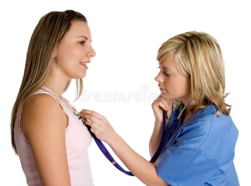 Enfermera y paciente imagen de archivo. Imagen de mujer - 3820369