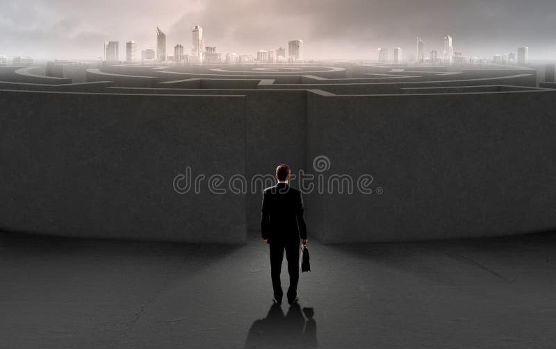 Enfrentando o desafio imagem de stock. Imagem de risco - 38477151