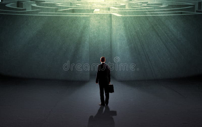 Enfrentando o desafio imagem de stock. Imagem de risco - 38477151