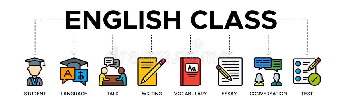 English Class Vector Stock Illustrations – 7,426 English Class Vector ...