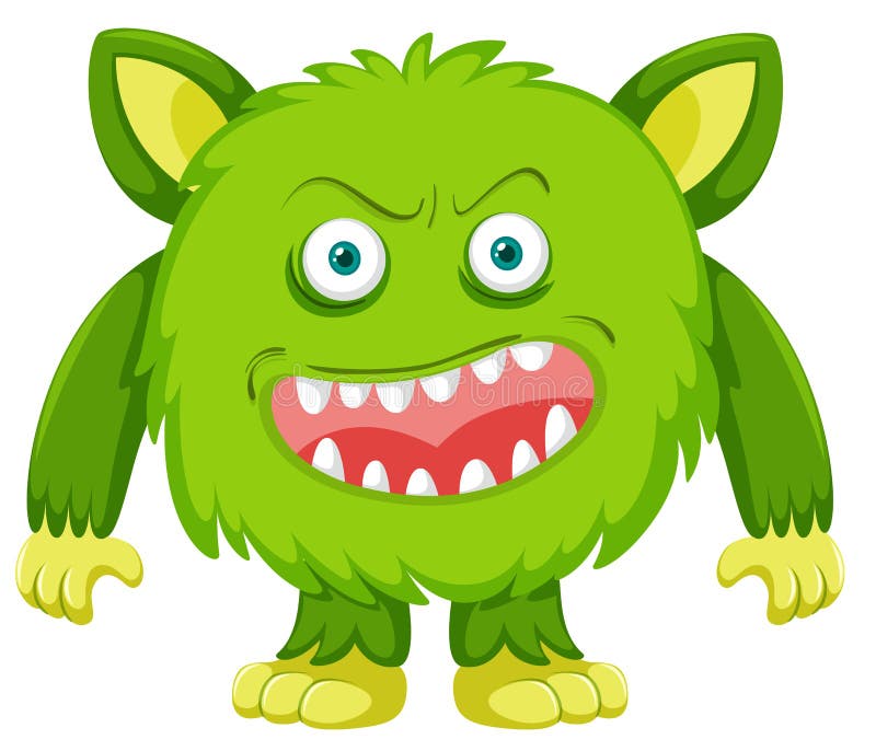 Eng monster vector illustratie. Illustration of leuk - 41675080