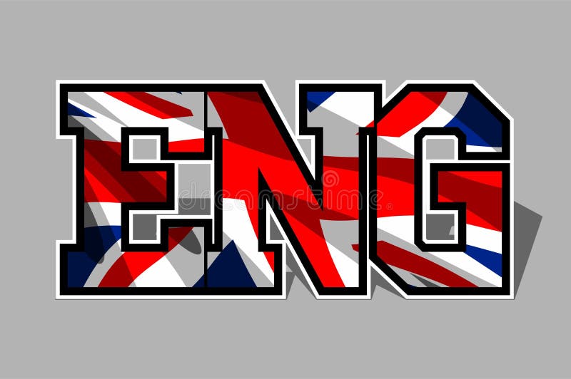 English flag stock vector. Illustration of presentation - 260444557