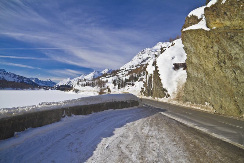 Engadina - Switzerland stock photo. Image of snowboard - 20693556