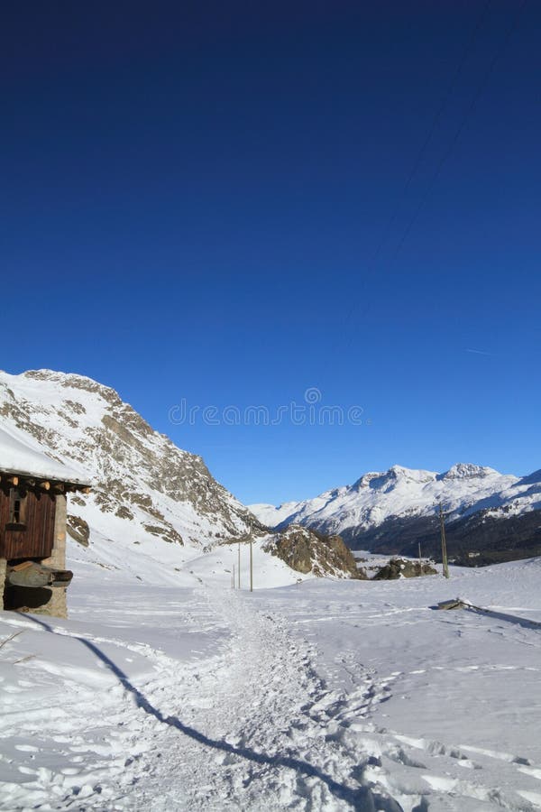 Engadina - Switzerland stock image. Image of mountain - 72729809