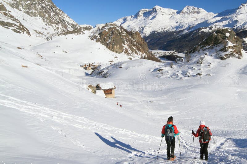 Engadina - Switzerland stock image. Image of hiker, natural - 72733469