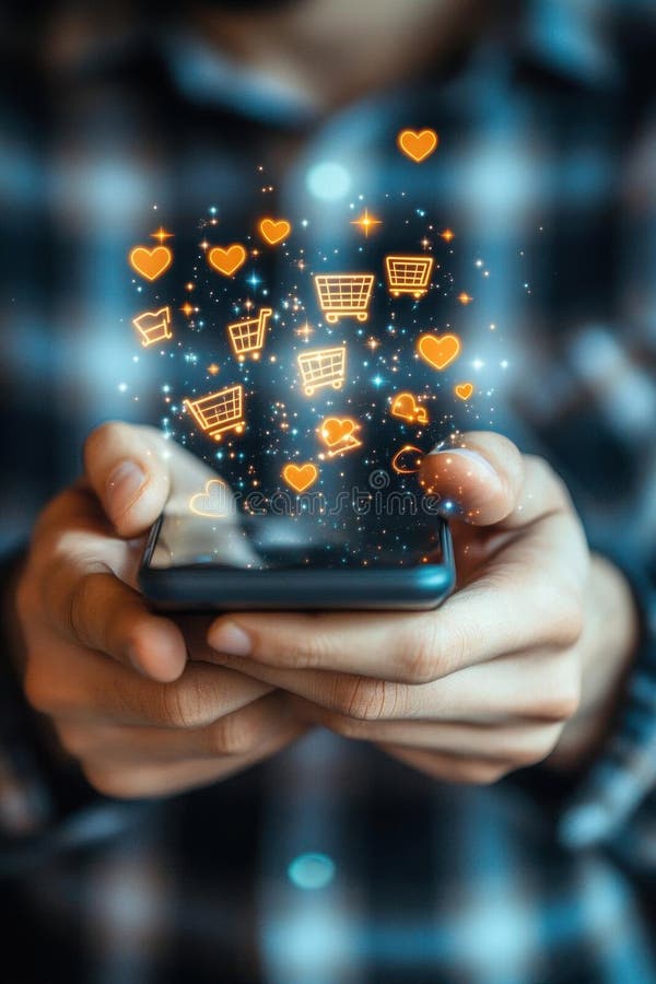 Mobile App and E-commerce Shopping, Online Shopping, Fashion Buying ...