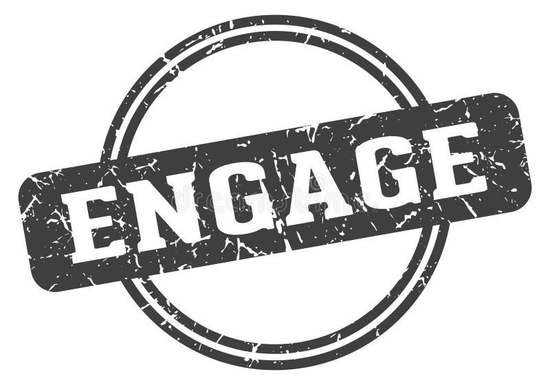 Engage stamp stock vector. Illustration of rubber, engage - 360708863