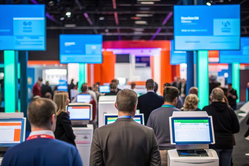 Engaged Attendees at Digital Health Conference, Exploring Technology ...