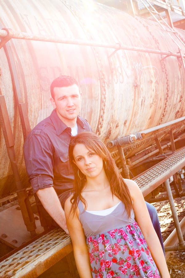 Engagement: Engaged Couple stock photo. Image of marriage - 6817964