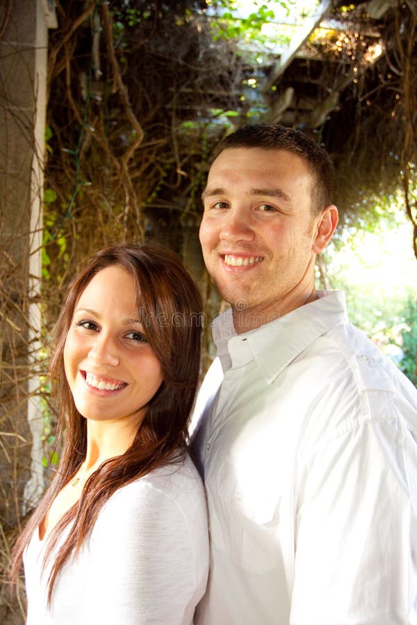 Engaged Couple stock photo. Image of couple, love, happiness - 16301012