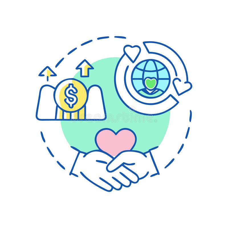 Engagement in Corporate Social Responsibility Initiatives Stock Vector ...