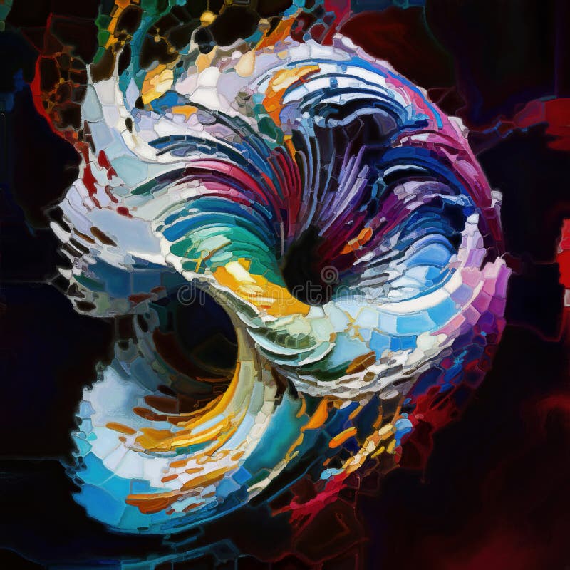 Engagement of Fragments stock illustration. Illustration of ...