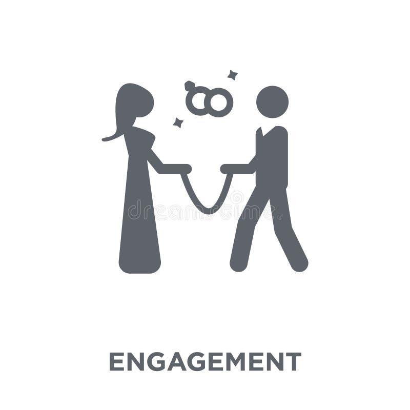 Engagement Icon. Trendy Flat Vector Engagement Icon on White Background ...