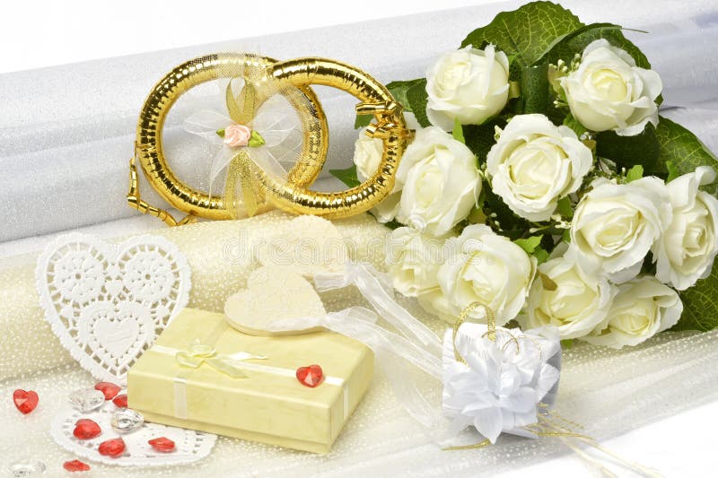 Engagement Postcard or Invitation Stock Image - Image of rings ...