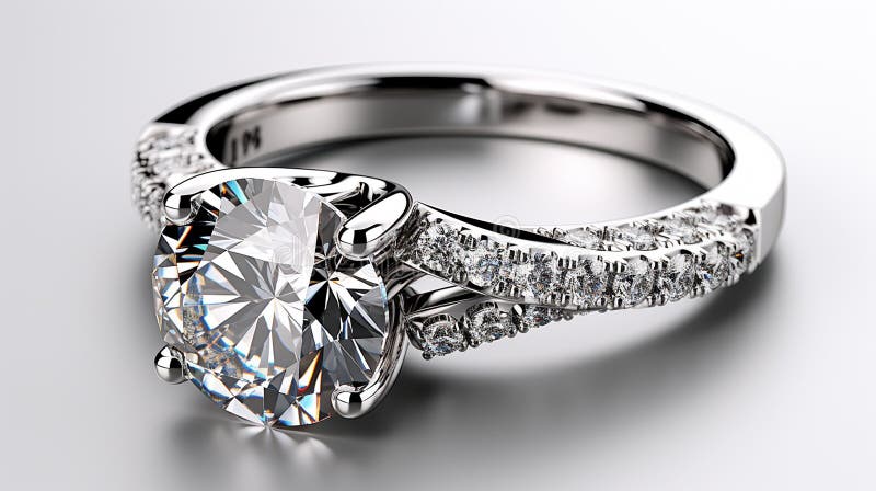 Engagement Ring in a Box, a Symbol of Love and Commitment Stock ...