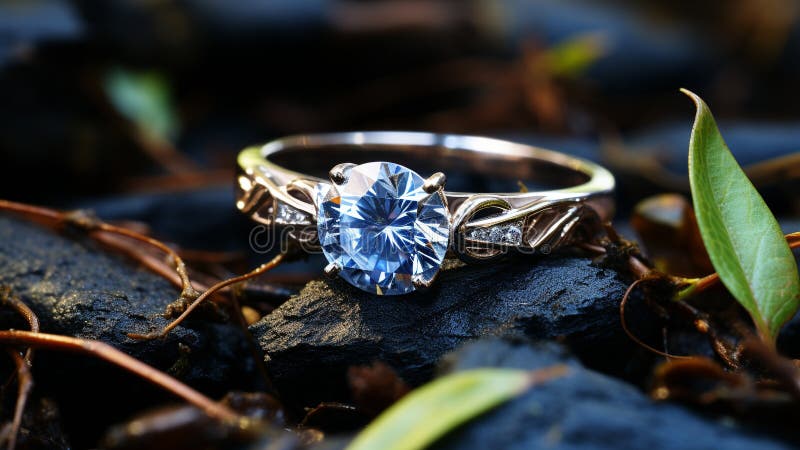 Engagement Rings Symbols of Love and Commitment Stock Illustration ...