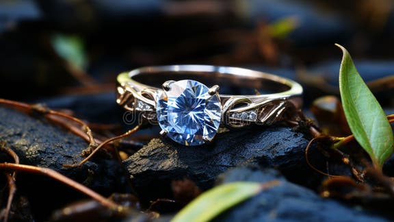 Engagement Rings Symbols of Love and Commitment Stock Illustration ...