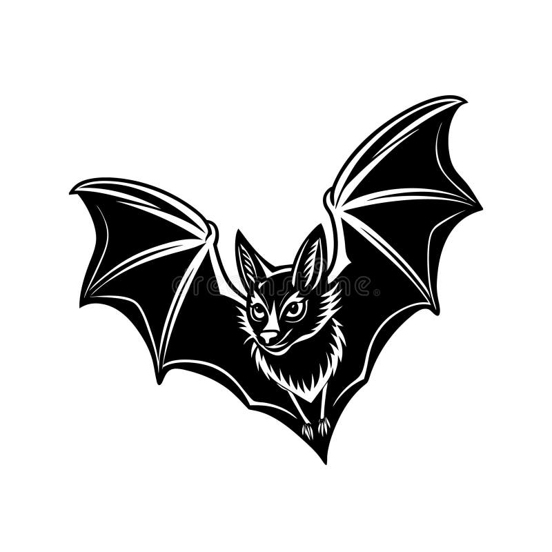 Creative Flying Fox Linocut Arts Activity Stock Image - Illustration of ...