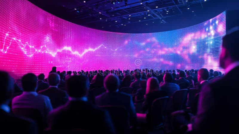 Engaging Audience at a Technology Conference with Dynamic Visual ...