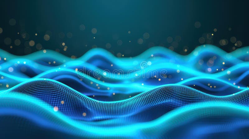 Engaging Audio Waveform Technology Backdrop for Creative Projects Stock ...