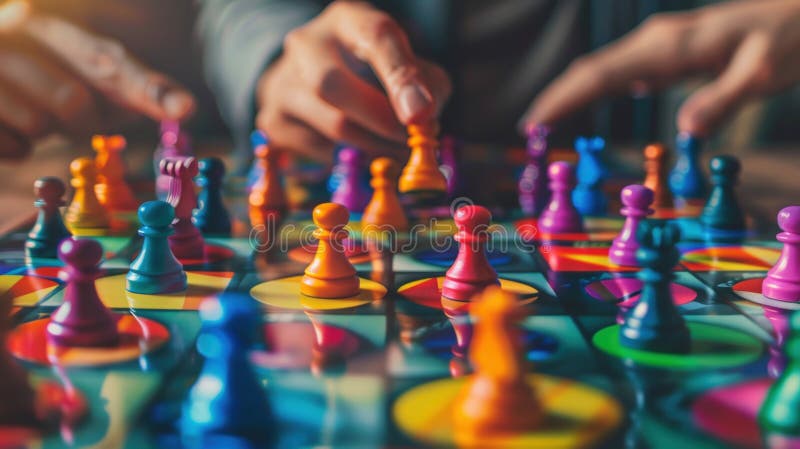 Engaging Board Game Session Focused on Finance and Self Development ...