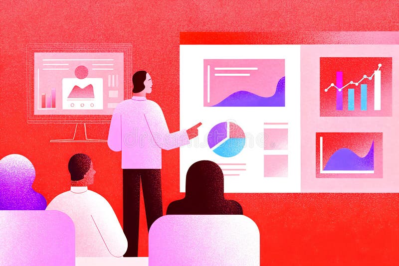 Engaging Business Presentation Featuring Informative Graphs and ...