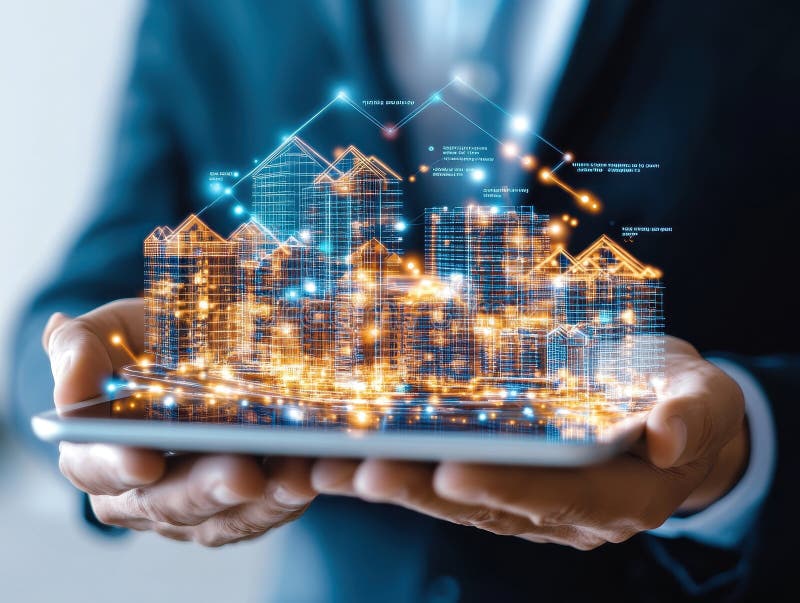Engaging Chart of Property Loan Data Visualization Stock Illustration ...