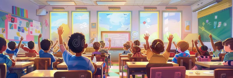 Engaging Classroom Environment with Students Participating in Learning ...