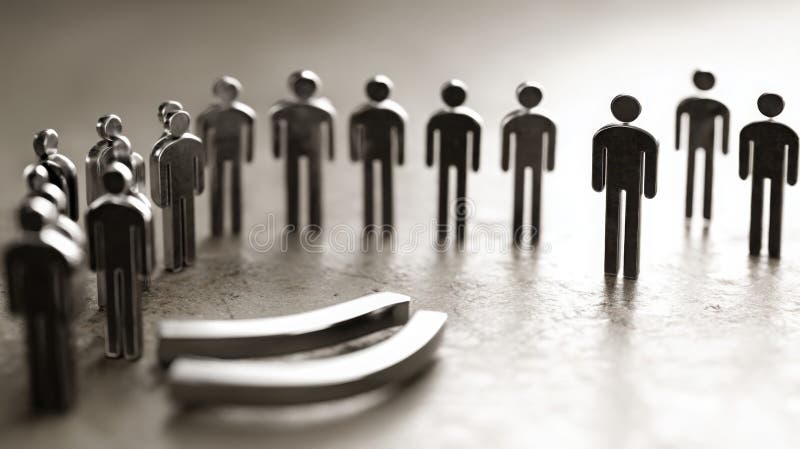 Engaging Client Acquisition Icon Concept Featuring Magnet Attracting ...