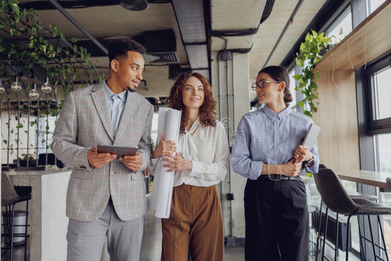 Engaging in a Collaborative Team Meeting within a Dynamic and Modern ...